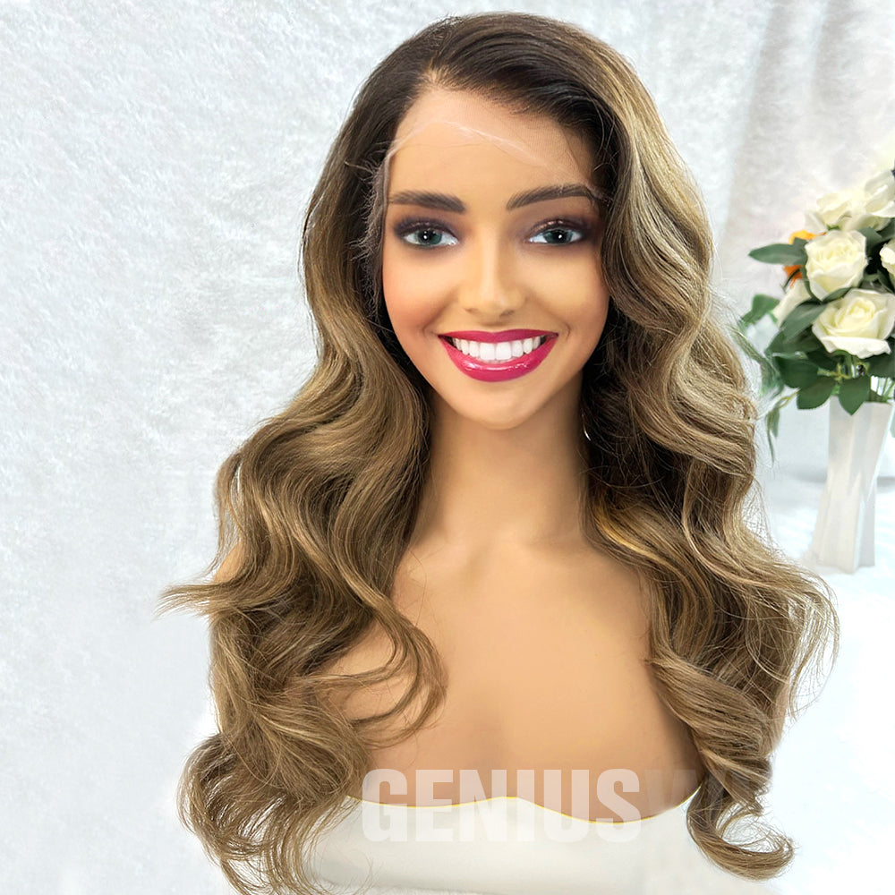 Olivia | Blonde Balayage | 5x5" 200% HD Lace Closure Wig | Geniuswigs – GeniusWigs