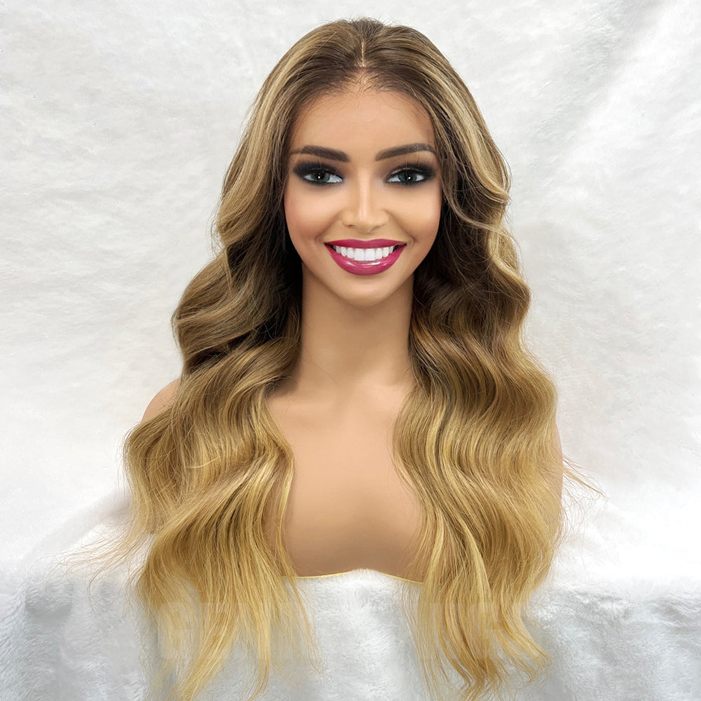 Haper | Blonde Balayage | 5x5" 200% HD Lace Closure Wig | Geniuswigs x – GeniusWigs