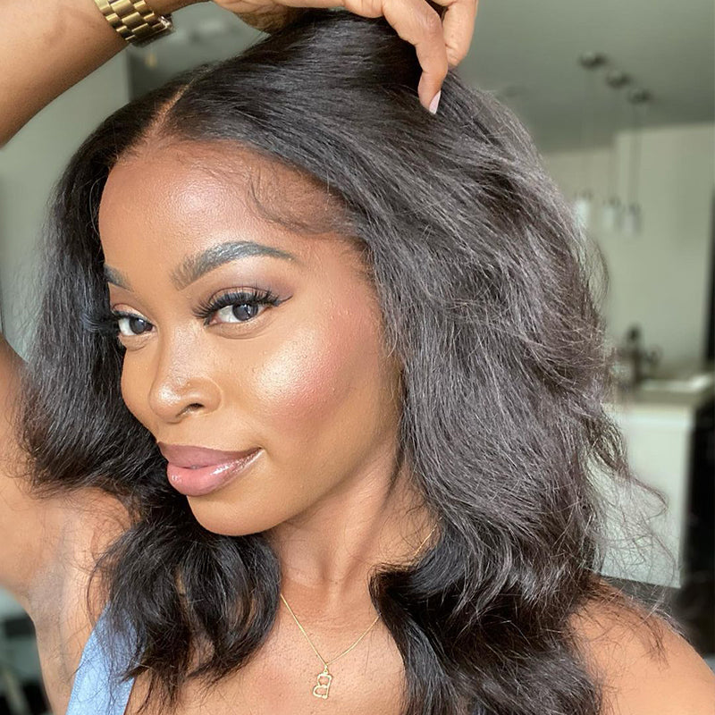 Wear&Go | Wet & Wavy | Invisible 2 in1 Straight to Curly 5X5 Glueless – GeniusWigs