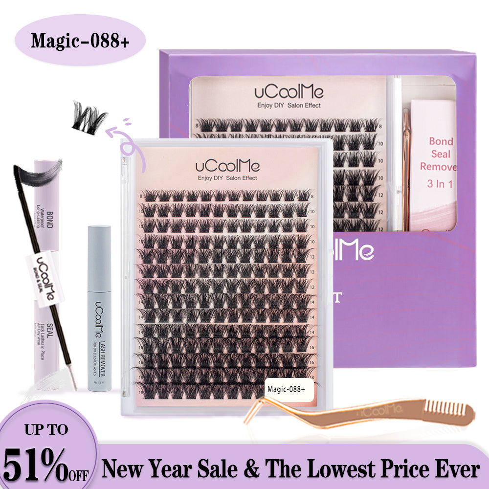 uCoolMe X GeniusWigs | DIY at Home Lash Extensions Kit |088/049